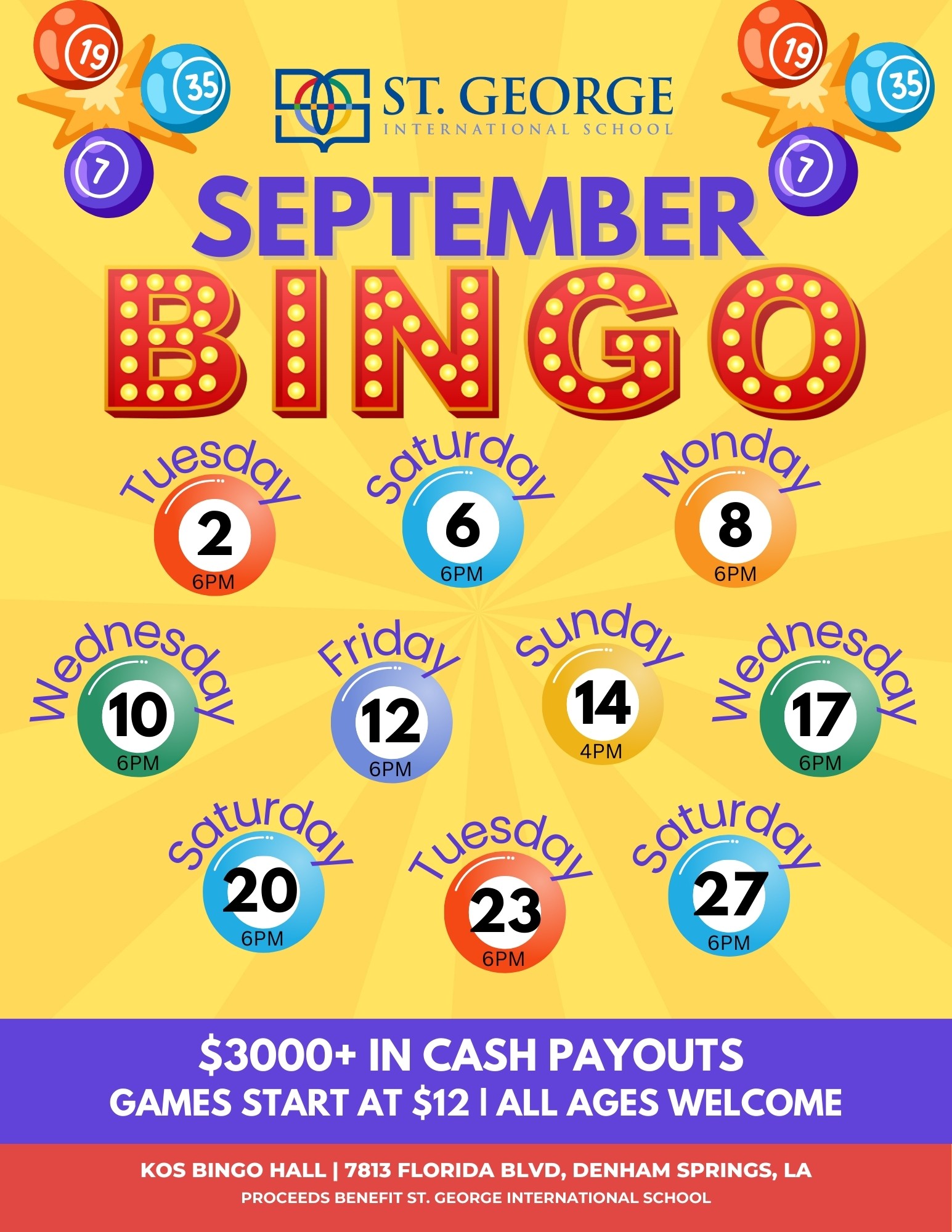 thumbnail_September Bingo 2025 - Baton Rouge Family Fun